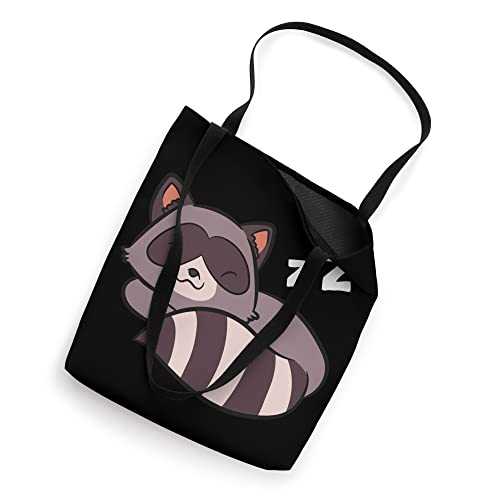 Raccoon Sleeping Funny Raccoon Tote Bag