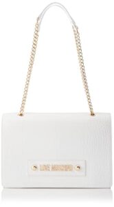 love moschino women shoulder bag white