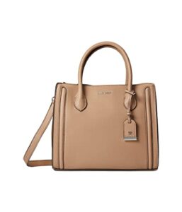 nine west aidenne satchel biscotti one size