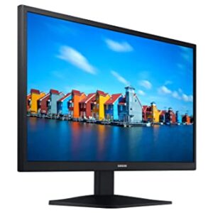 SAMSUNG S33A Series 24-Inch FHD 1080p Computer Monitor, HDMI, VA Panel, Wideview Screen, Eye Saver & Game Mode (LS24A336NHNXZA), Black