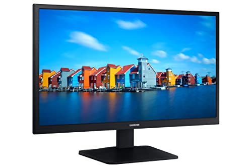 SAMSUNG S33A Series 24-Inch FHD 1080p Computer Monitor, HDMI, VA Panel, Wideview Screen, Eye Saver & Game Mode (LS24A336NHNXZA), Black