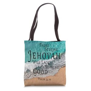 jehovah’s witness 2022 year text org jw tote bag