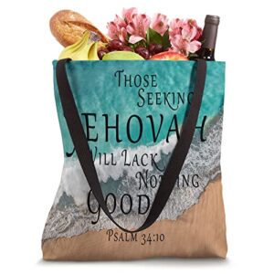 Jehovah's Witness 2022 Year Text ORG JW Tote Bag