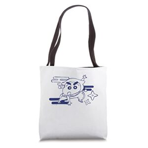 [movie] crayon shin-chan mononoke ninja chen fuden shin-chan poses tote bag