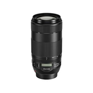 Canon Cameras US EF 70-300 is II USM 70-300mm f/4-5.6 Fixed Zoom Camera Lens, Black (0571C005)