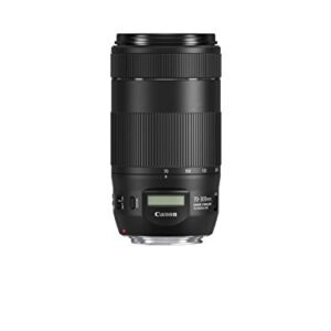 Canon Cameras US EF 70-300 is II USM 70-300mm f/4-5.6 Fixed Zoom Camera Lens, Black (0571C005)