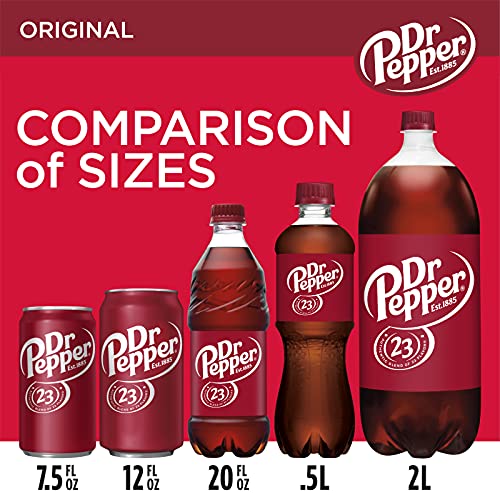 Dr Pepper Soda, 12 fl oz cans, 12 pack