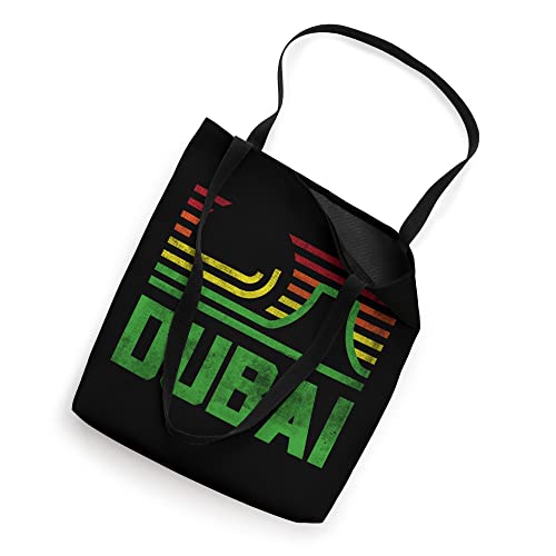 Vintage Retro Dubai Novelty Graphic Tees & Cool Designs Tote Bag