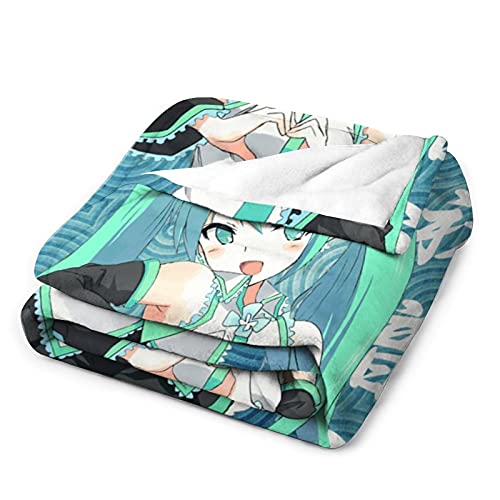 Flannel Fleece Blanket Anime Microfiber Cozy Lightweight Soft Throws and Blankets for Sofa 50 inx60 in