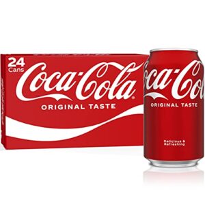 coca cola original, 12 fl oz cans, 24 pack