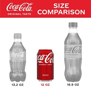 Coca Cola Original, 12 Fl Oz Cans, 24 Pack