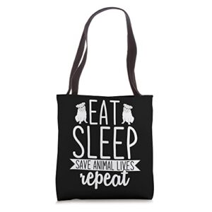 cute dogs veterinary assistant veterinarian vet tech vet tote bag