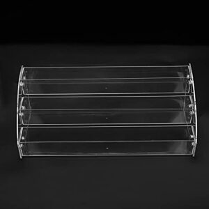 CHICIRIS Multi-Layers Clear Acrylic Display Stand Rack Organizer Cosmetic Storage Box ​Display Shelf (Three Layer)