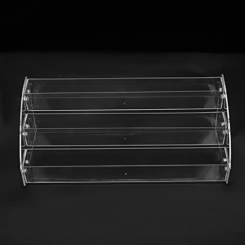 CHICIRIS Multi-Layers Clear Acrylic Display Stand Rack Organizer Cosmetic Storage Box ​Display Shelf (Three Layer)