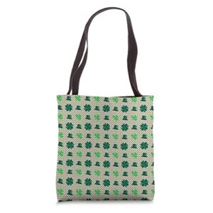 st. patrick’s saint pattys day irish shenanigan leprechaun tote bag