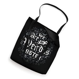 We Are The Weirdos - Witchcore - Distressed Goth Symbols Tote Bag