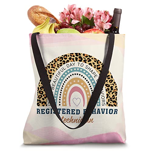 It's Beautiful Day To Share Behaviors Leopard ABA Therapist Tote Bag