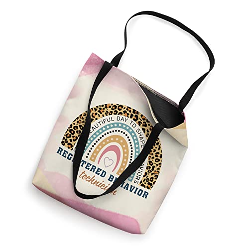 It's Beautiful Day To Share Behaviors Leopard ABA Therapist Tote Bag