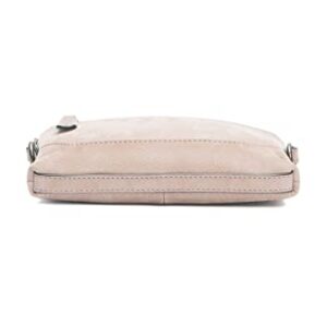 Frye Melissa Crossbody Wristlet, Nubuck Mushroom