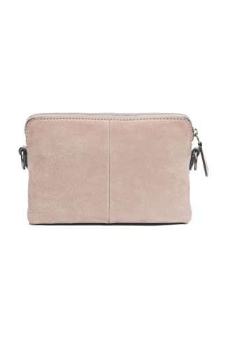 Frye Melissa Crossbody Wristlet, Nubuck Mushroom