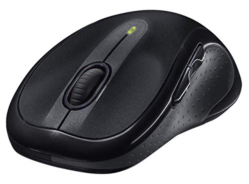 Logitech M510 Wireless Mouse-Black (Renewed)