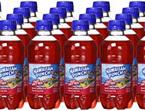 Hawaiian Punch Fruit Juicy Red, 10 Fluid Ounce Bottle, 6 Count (Pack of 4)