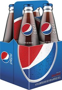 pepsi soda drink, 4 count