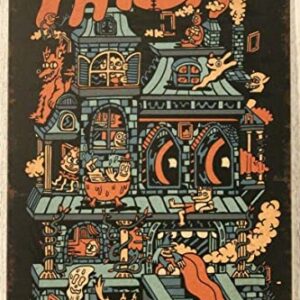 HOUVSSEN Phish Live In Concert Tin Metal Poster Sign Man Cave Vintage Ad Style Rustic 8x12 Inch