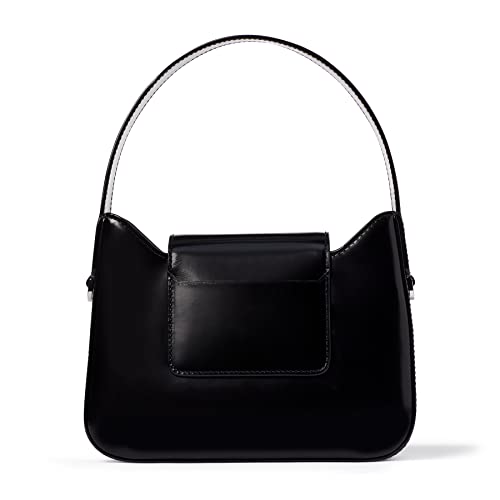 Kate Spade New York Sam Icon Spazzolato Leather Mini Hobo Bag Black One Size