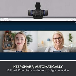 Logitech C920e HD 1080p Mic-Disabled, certified for Zoom and Microsoft Teams, TAA Compliant