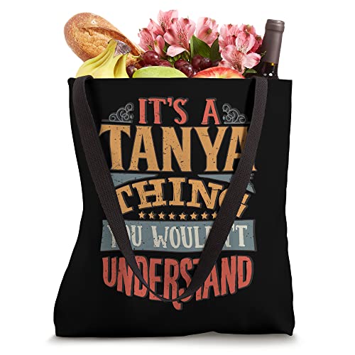 Tanya Name Tote Bag