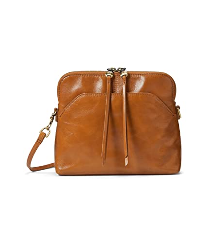 HOBO Reeva Handbag For Women - Zipper Closure With Removable Crossbody Strap, Spacious and Elegant Bag Truffle One Size One Size