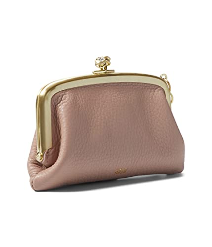 HOBO Cheer Small Clutch For Women - Leather Construction With Stylish and Convenient Ball Clasp Closure, Gorgeous and Trendy Clutch Lotus One Size One Size