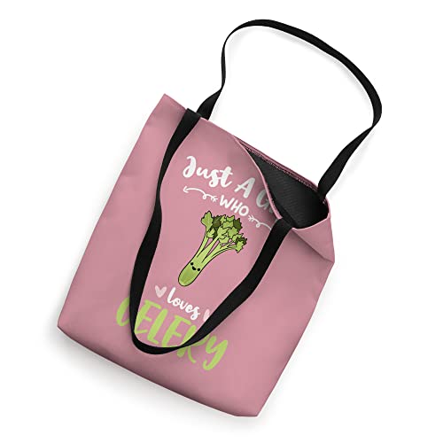 Just A Girl Who Loves Celery Tote Bag