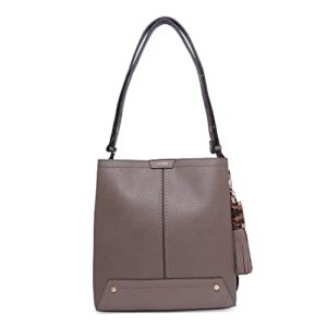 aldo women’s callia bucket bag, light brown