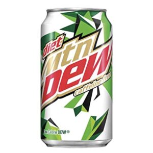 Caffeine Free Diet Mountain Dew - Munchie Box Reserve (Pack of ( 6 ) 12 Oz Cans)