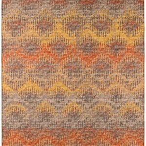 Addison Bravado Abstract Chevron Canyon Power Loomed 9' x 12' Area Rug