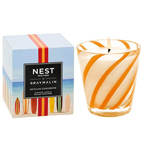 NEST Fragrances X Gray Malin Sicilian Tangerine Classic Candle, 7 Ounces