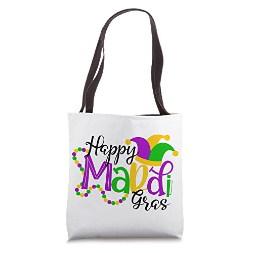 Happy Mardi Gras Costumes Matching Funny Parades Tote Bag