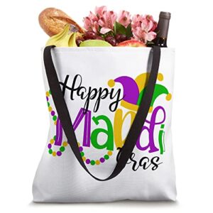 Happy Mardi Gras Costumes Matching Funny Parades Tote Bag