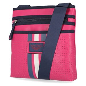 nautica womens venture cup crossbody, magenta, one size us