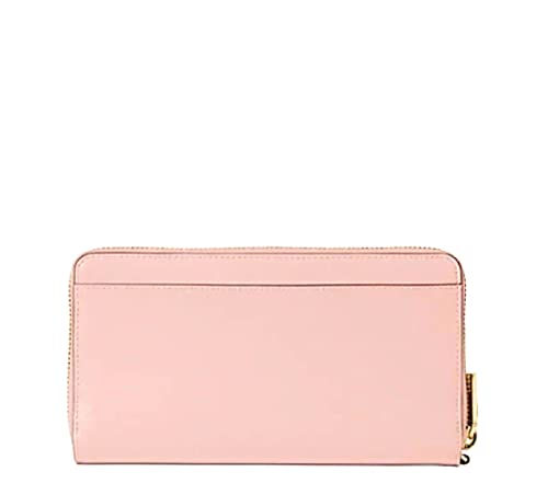 Kate Spade Staci Large Carryall Wristlet Clutch Wallet Chalk Pink Leather