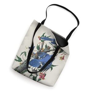 Blue Jay Bird Lover Tote Bag