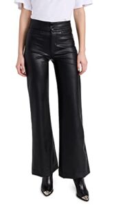 askk ny women’s vegan brighton pants, black, 24