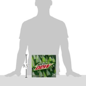 Mountain Dew Soda,12 Fl Oz (Pack of 24)