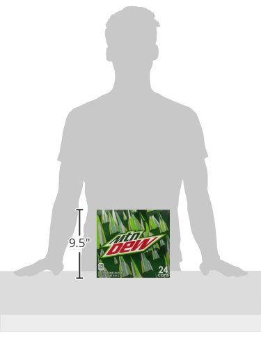 Mountain Dew Soda,12 Fl Oz (Pack of 24)