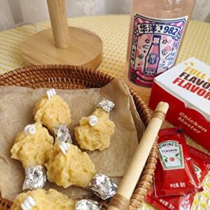 Fried Chicken Shaped Funny Soy Wax Scented Candle Gift Candle Set for Your Lovers