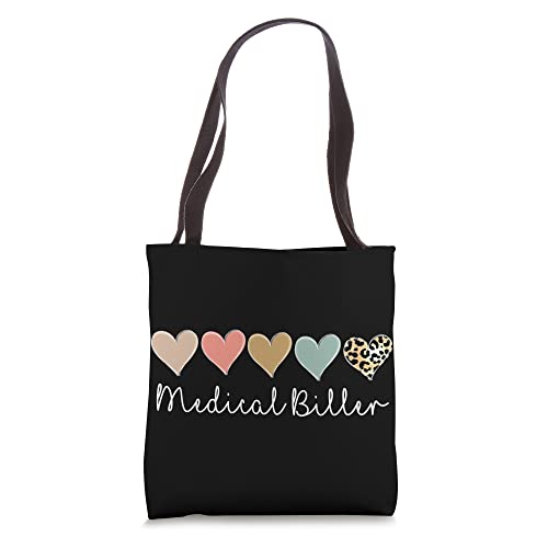 Medical Biller, Leopard Medical billing specialist Team Tote Bag