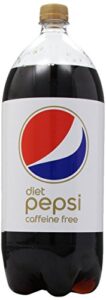 diet pepsi caffeine free, 2 liter