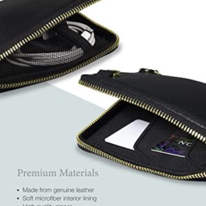 X-Doria Noémie Cardiff Expanded Pouch Extension for Noémie Napa, Black/Gold